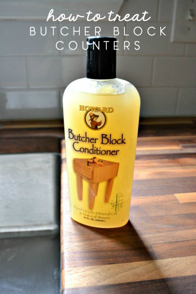 How to Treat and Clean Butcher Block Counters • Ugly Duckling House