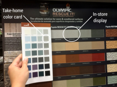 How I Made My Patio Look New Again with Olympic Rescue It!