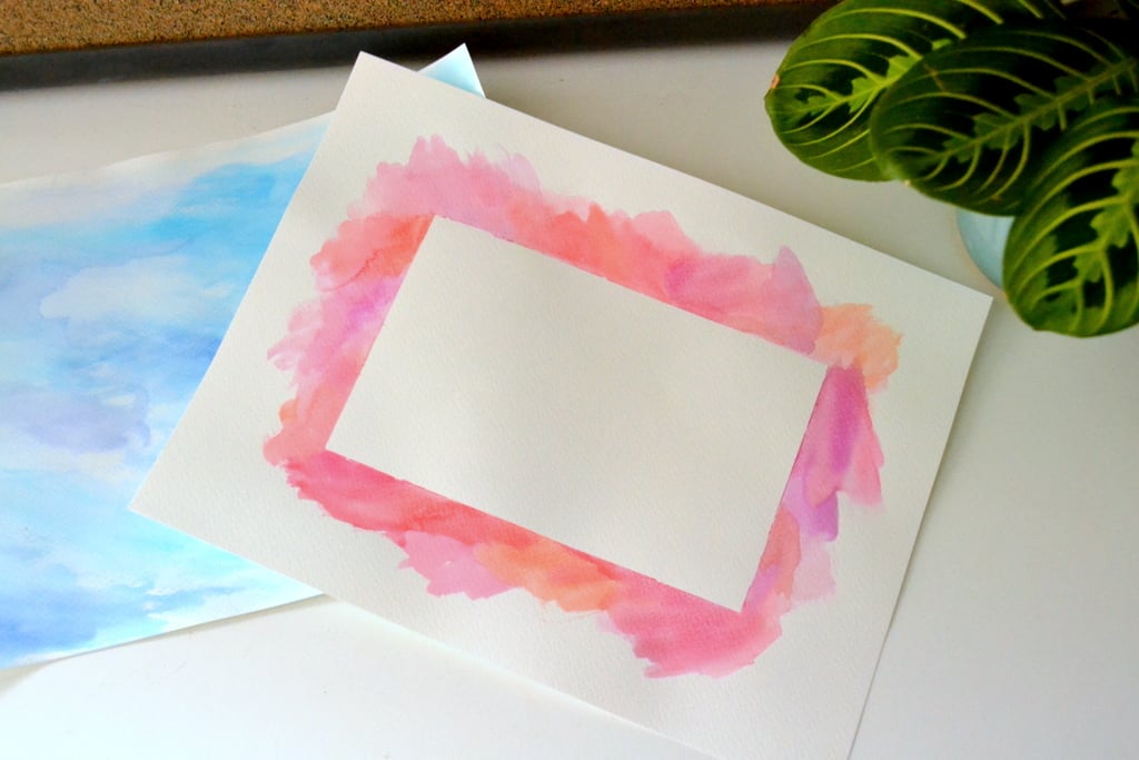 DIY: Turn Favorite Quotes into Art with a Watercolor Border