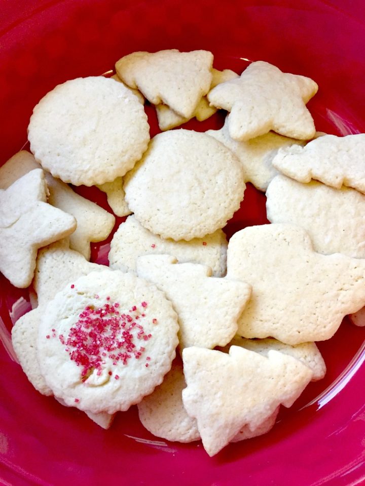 Sugar Cookie Recipe Without Milk or Powdered Sugar