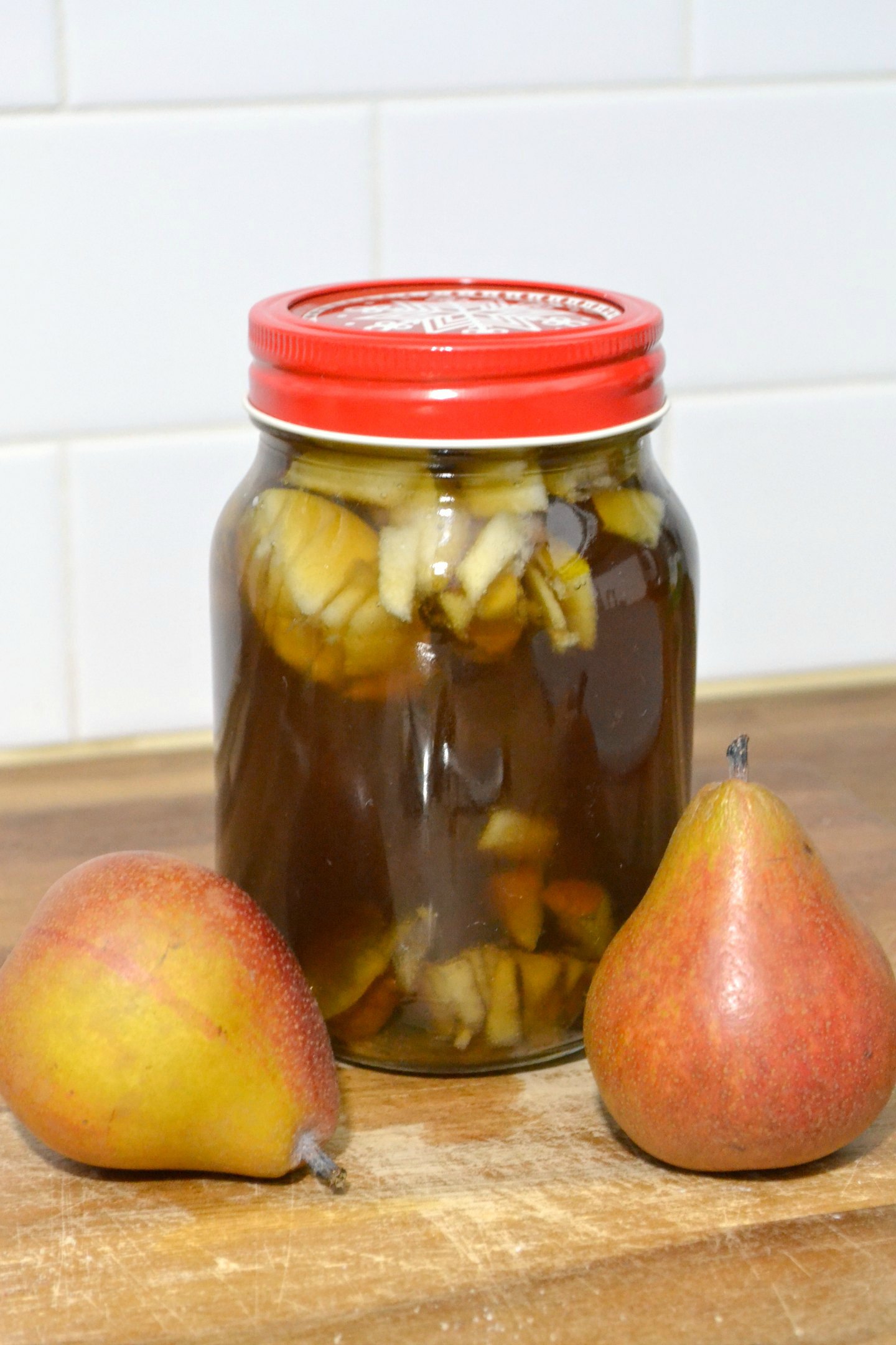 Spiced Pear Manhattan with Brown Sugar Simple Syrup • Ugly Duckling House