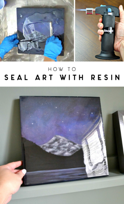 Darwin Bigelow - BLog: How to Seal Art with Resin & Get a High Gloss Finish