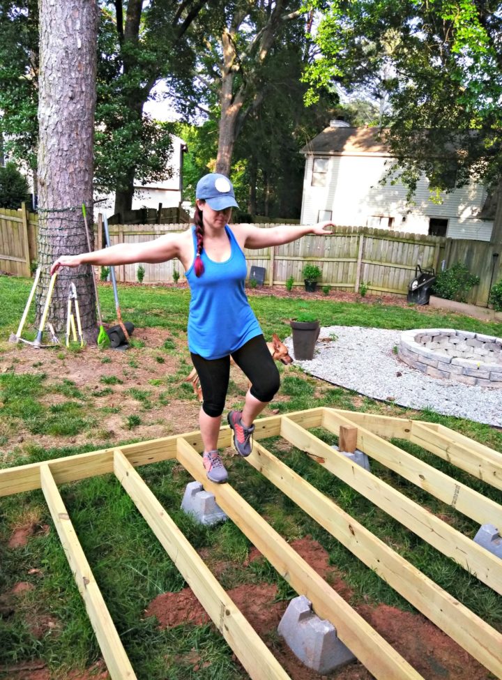 DIY Floating Deck, Part 1: Planning and Layout • Ugly Duckling House