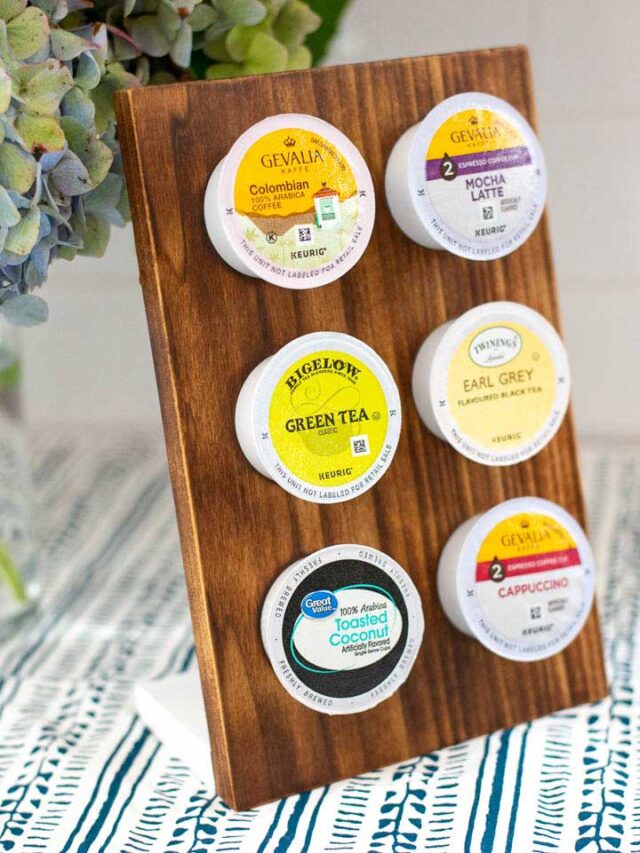 MAKING MINI COFFEE POD HOLDER FROM SCRAP WOOD • Ugly Duckling House