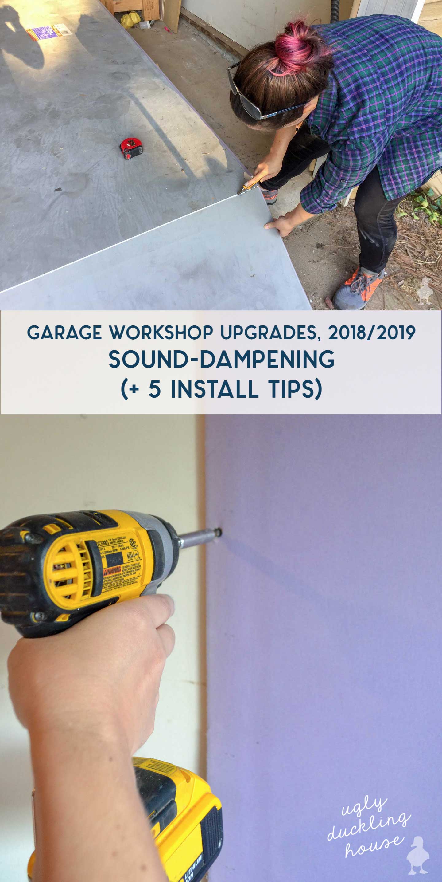 How to Add Sound Dampening without Removing Drywall • Ugly Duckling House