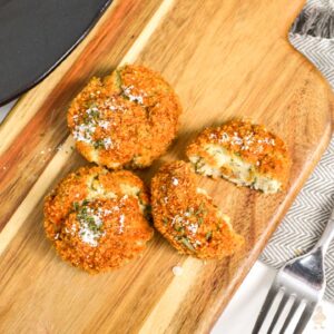 Baked Leftover Turkey or Chicken Croquettes Recipe • Ugly Duckling House