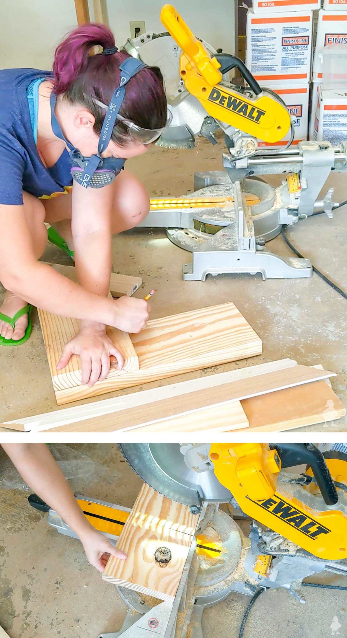 Scrap Wood Wall Art • Ugly Duckling House