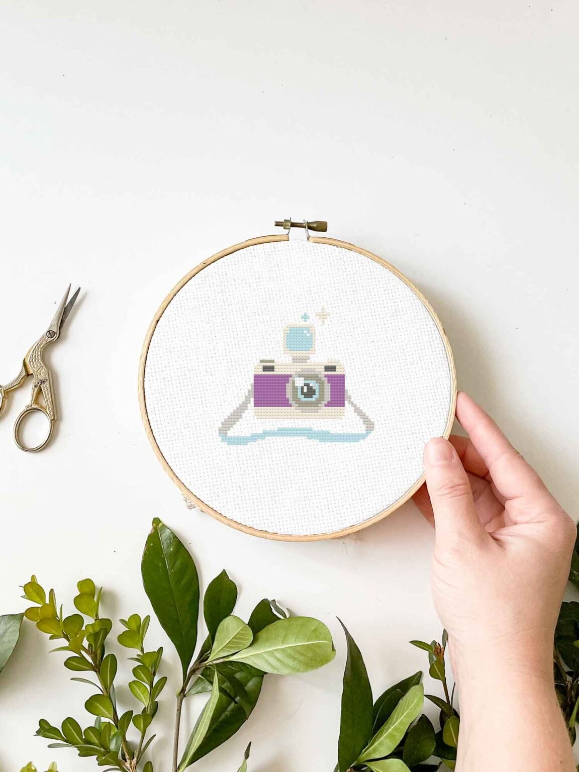 Mini Camera | Cross Stitch Pattern • Ugly Duckling House