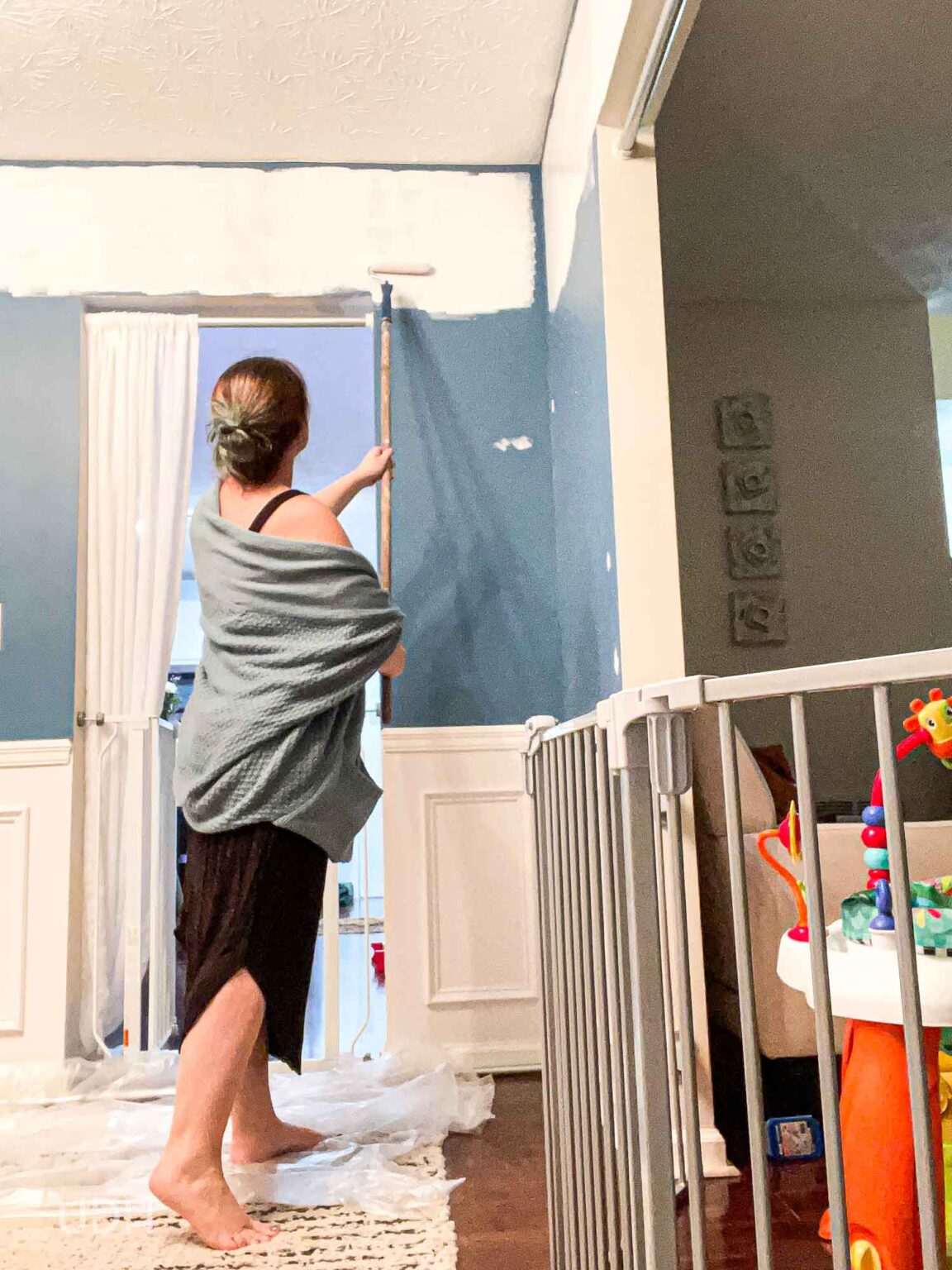 How to Get Half Painted Walls in 3 Easy Steps • Ugly Duckling House